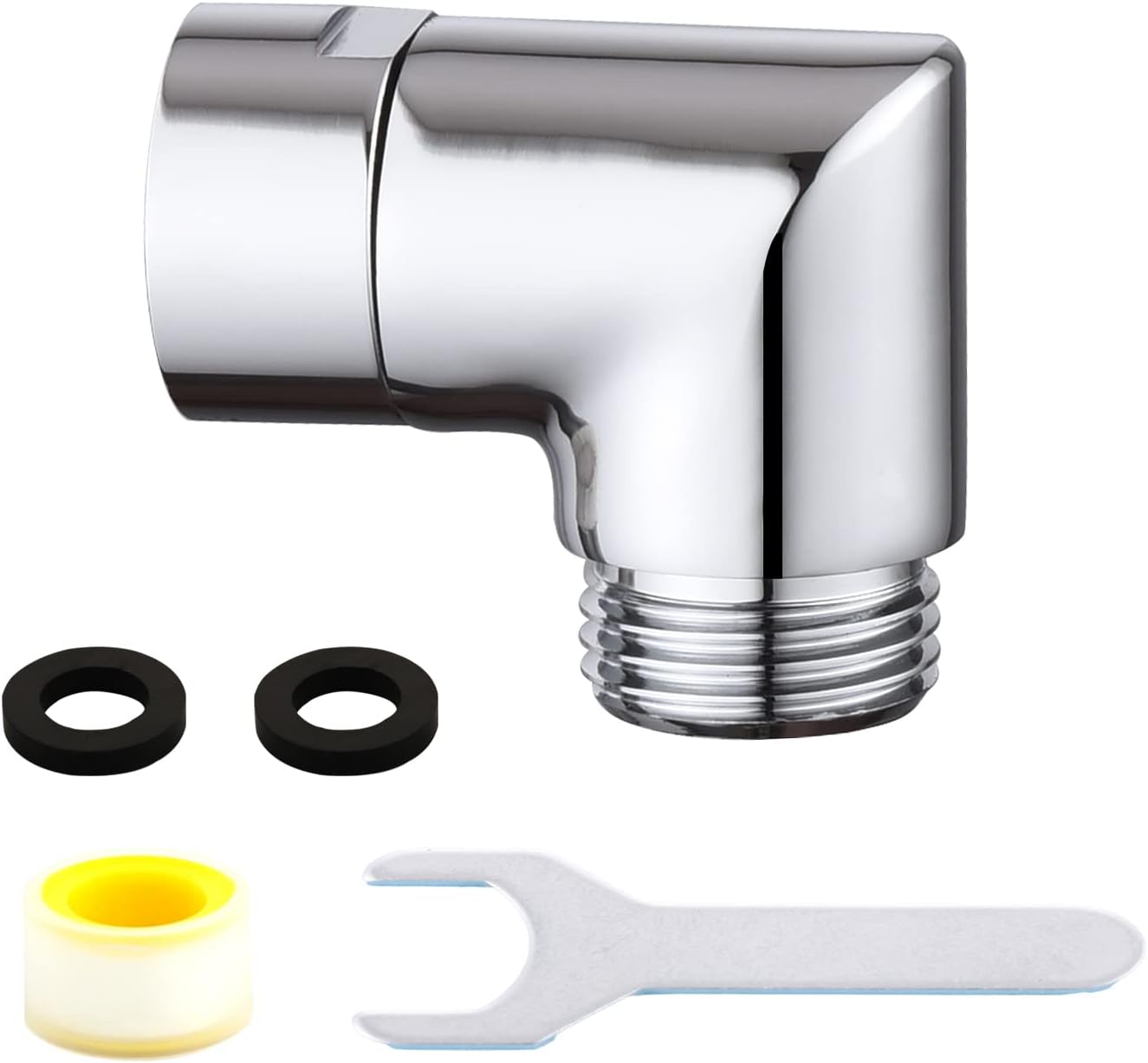 Shower Head Elbow Adapter, Shower Arm Elbow Adapter for Hand Showers ...