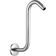 Adjustable Shower Arm Extension by WaterPoint, Brass Showerhead ...