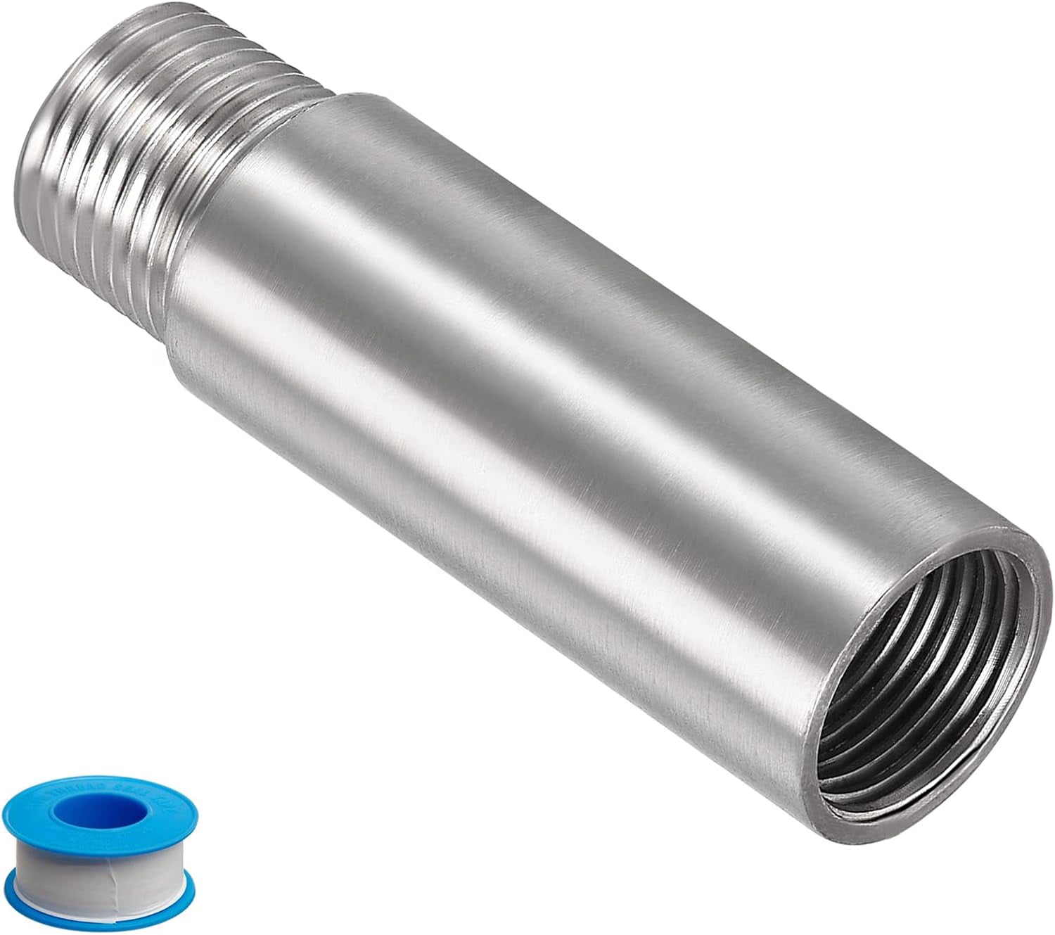 Shower Head Extension Arm, 3.1-Inch 1/2PT Male to 1/2PT Female Thread ...