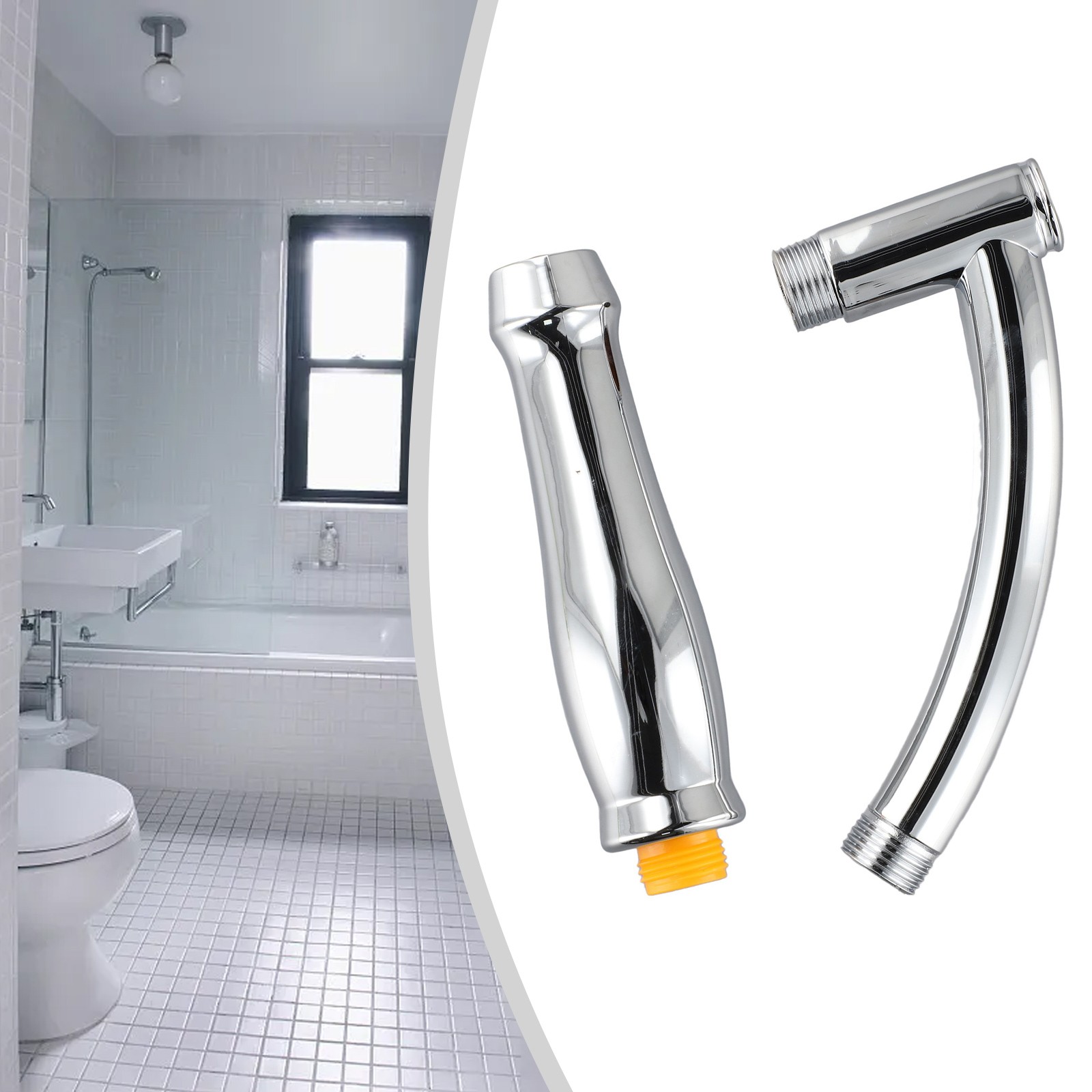 Shower Head Extension Extra Pipe Bath Rain Shower Angled Shower Kit ...