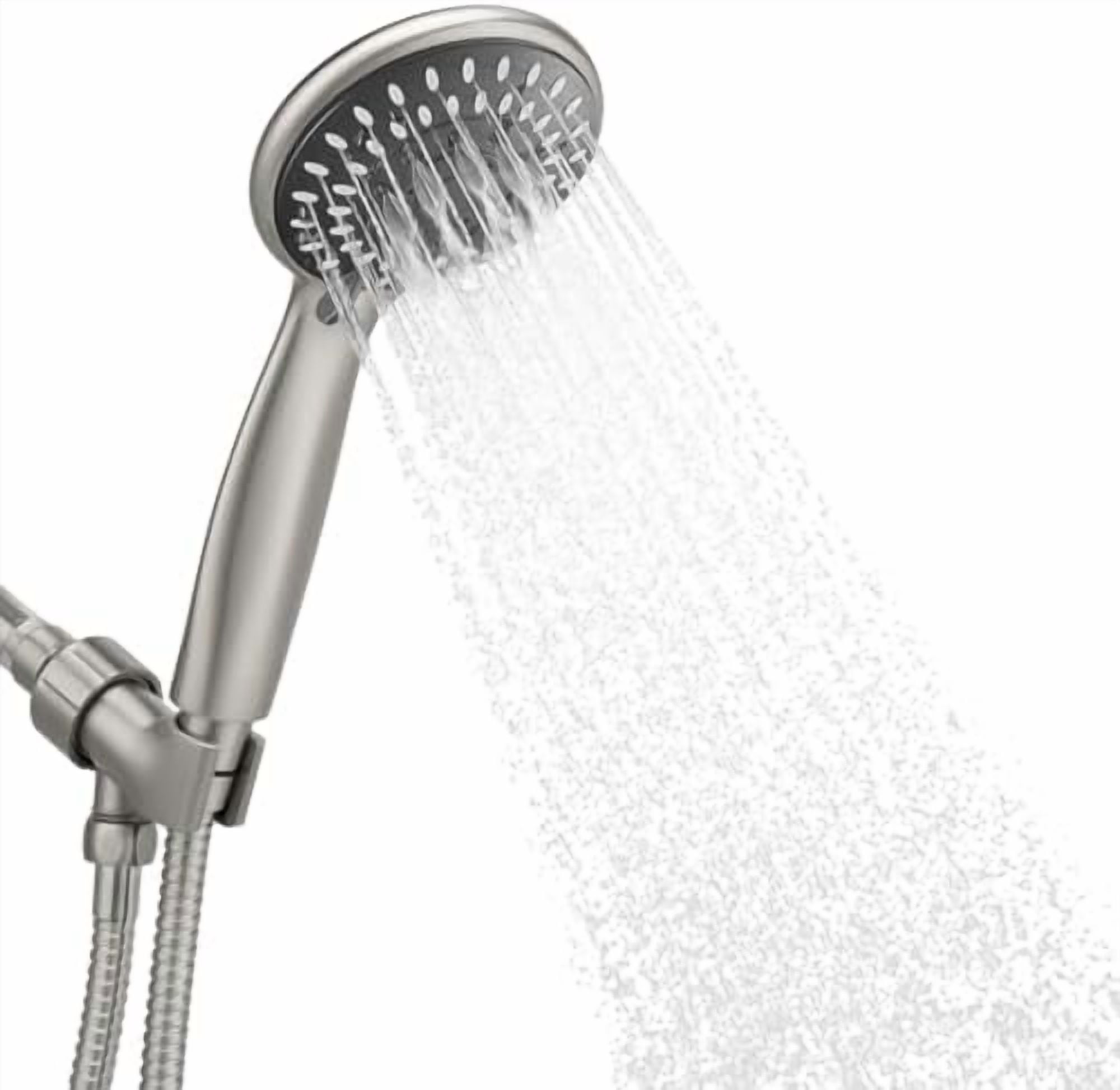 Shower Head with Handheld, 5-Settings Showerhead High Pressure Powerful ...