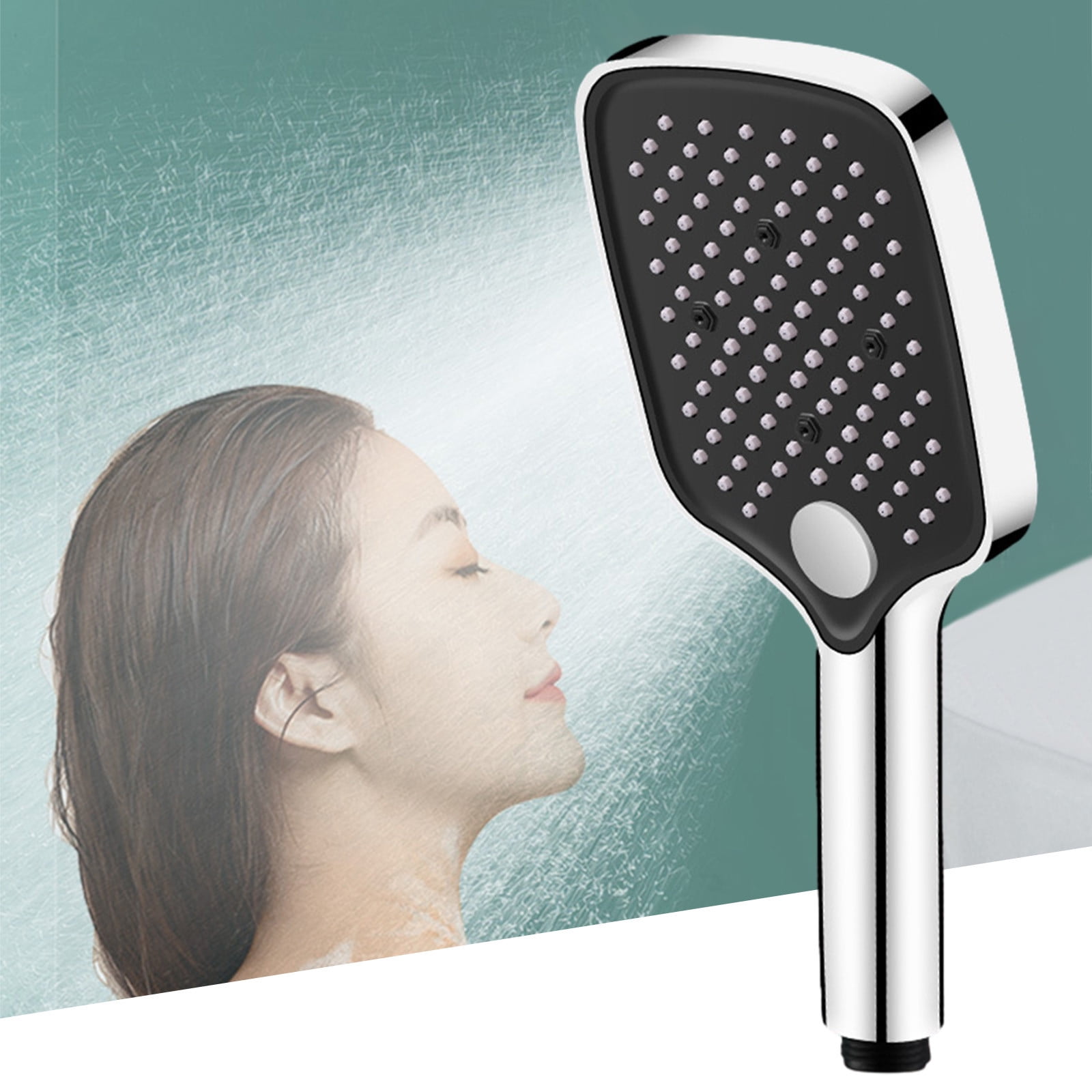 Shower Head - High-Pressure Handheld Showerhead - Hard Water High ...