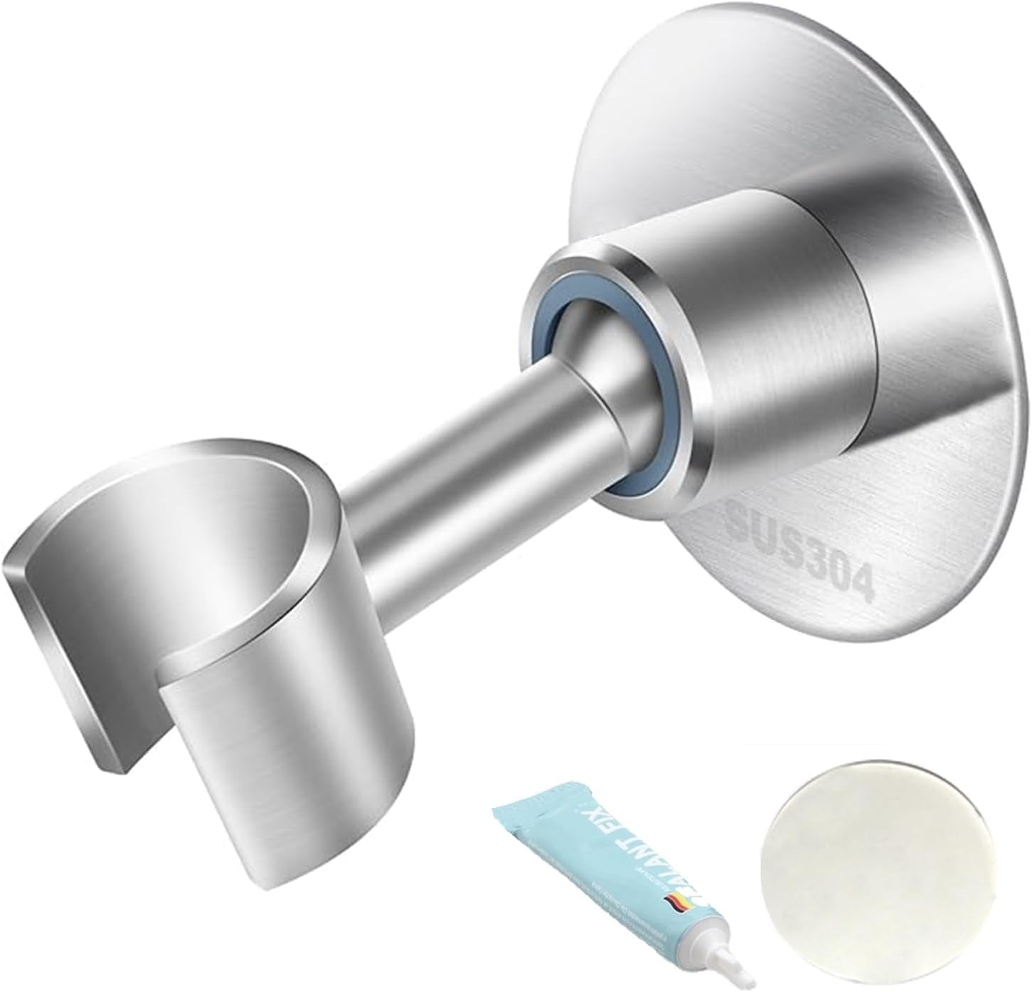 Shower Head Holder 360° Adjustable Handheld Bathroom Bracket SUS304 ...