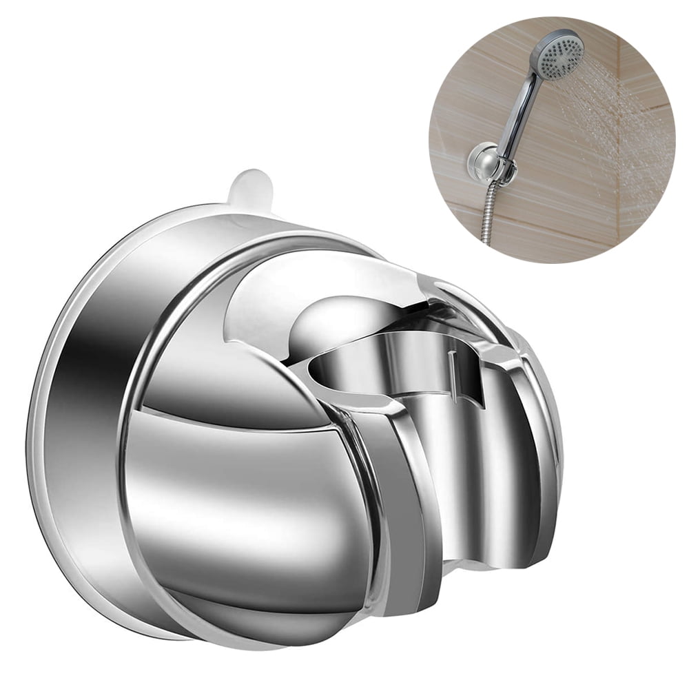 Shower Head Holder with Adhesive Tape and Adjustable Vacuum Suction Cup ...