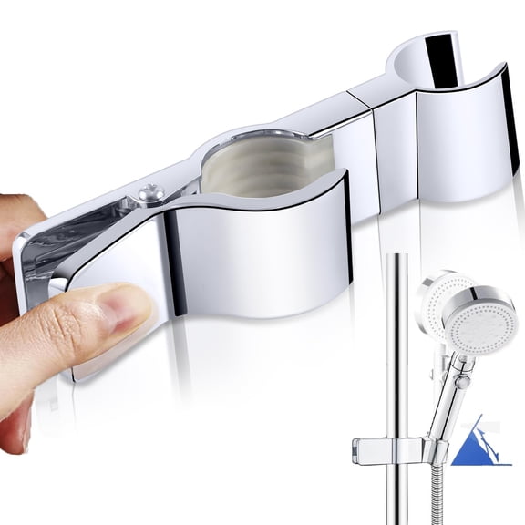 PowerSpa 7-Setting Luxury Hand Shower with On/Off Pause Switch, Chrome ...