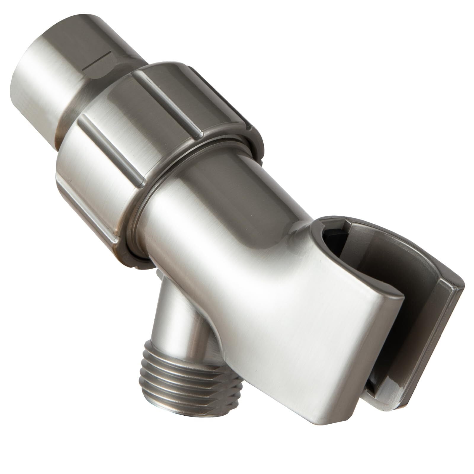 Shower Head Holder All Metal for Handheld Shower Head, Brushed Nickel ...