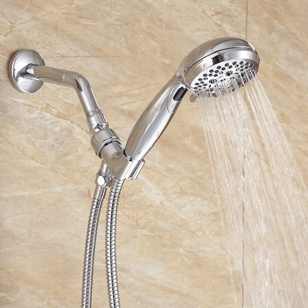 Shower Head with Hose, 6 Settings Handheld Shower Spray With11 Inches ...