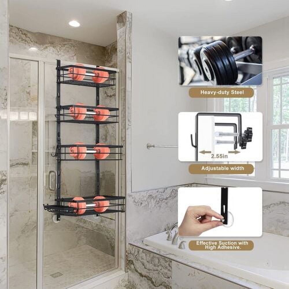 Shower Head Rack Shelves for Inside Shower, Home Door Organization ...