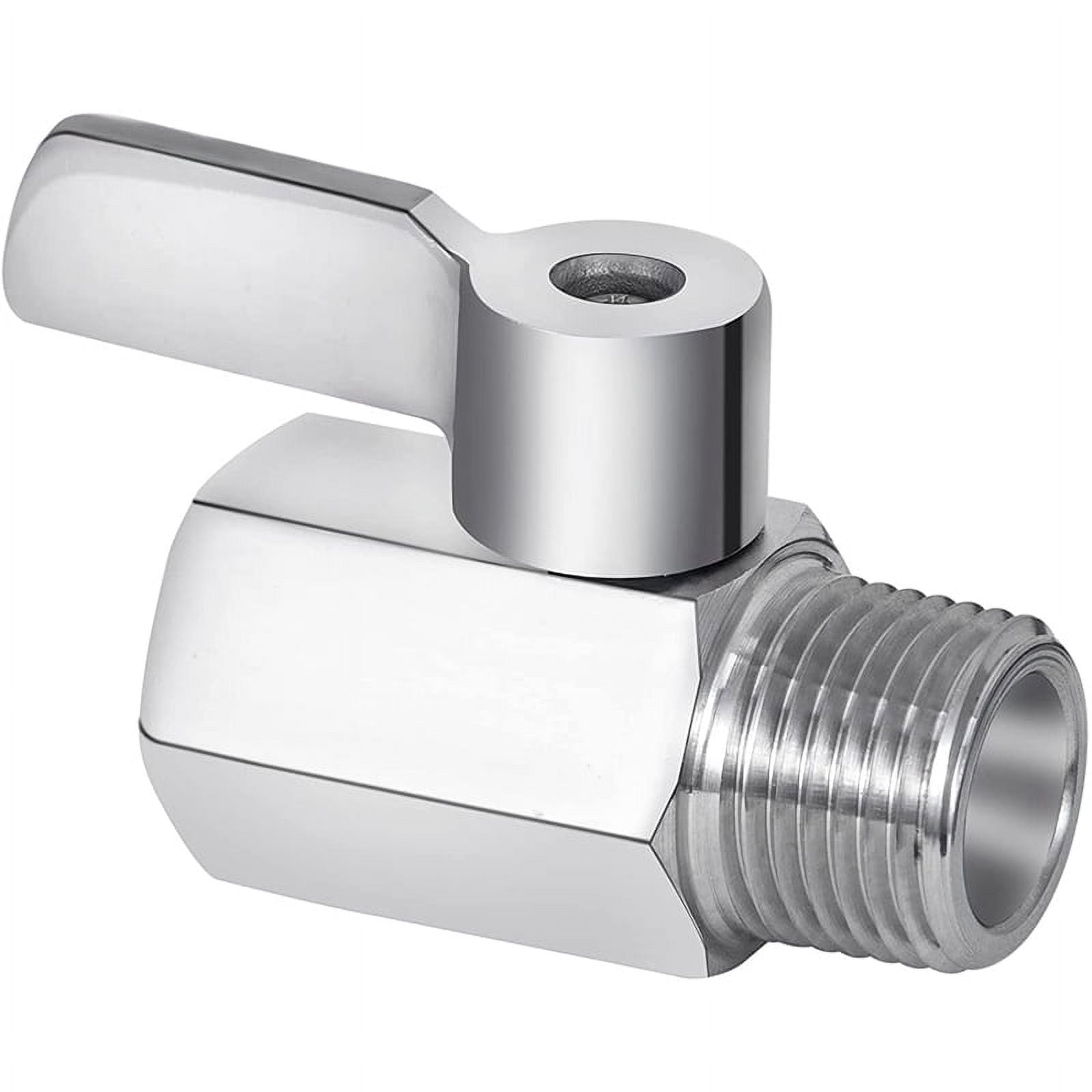 304 Stainless Steel Shower Head Shut Off Valve, Mini Ball Valve ...