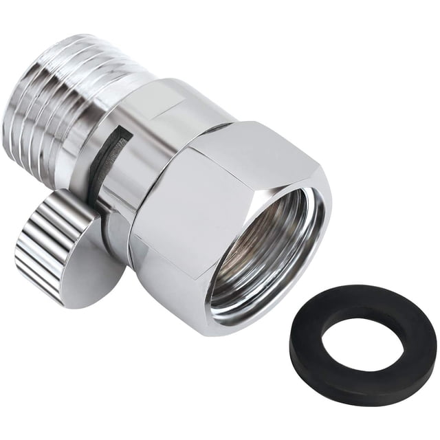 Shower Head Shut-Off Valve Flow Control Shut-Off Valve Brass Flow ...