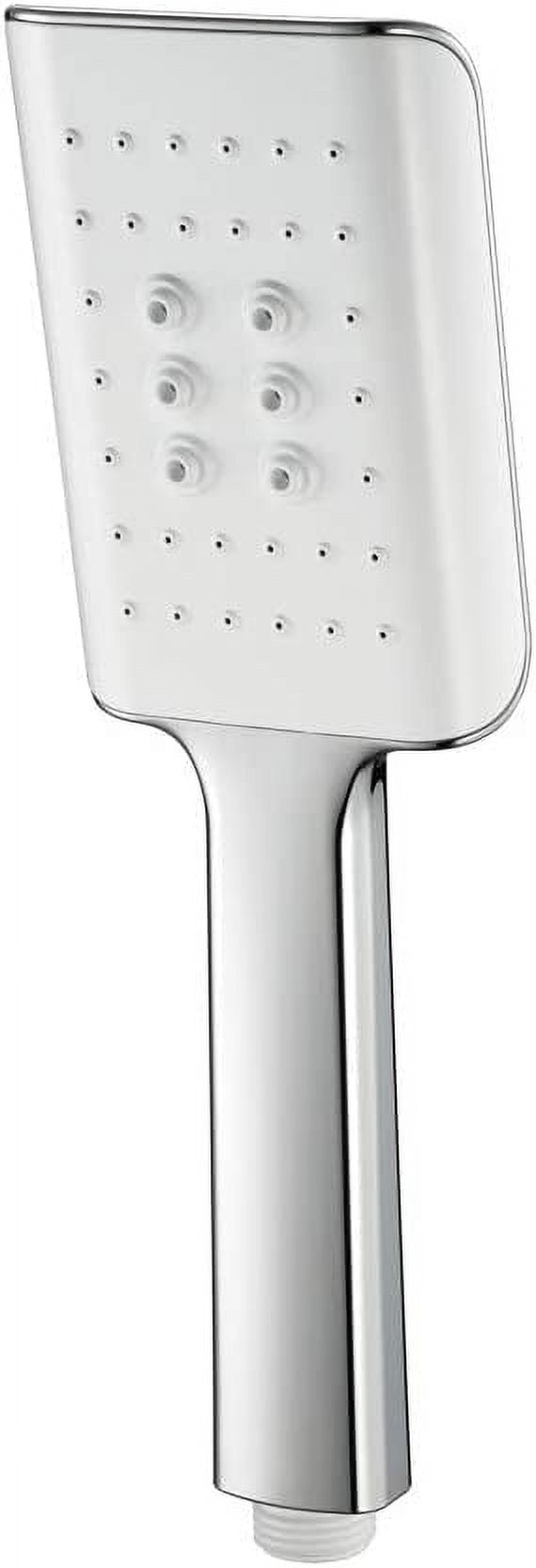 Shower Head, Square Universal G1/2Inch Bath Shower Handheld with 3 ...