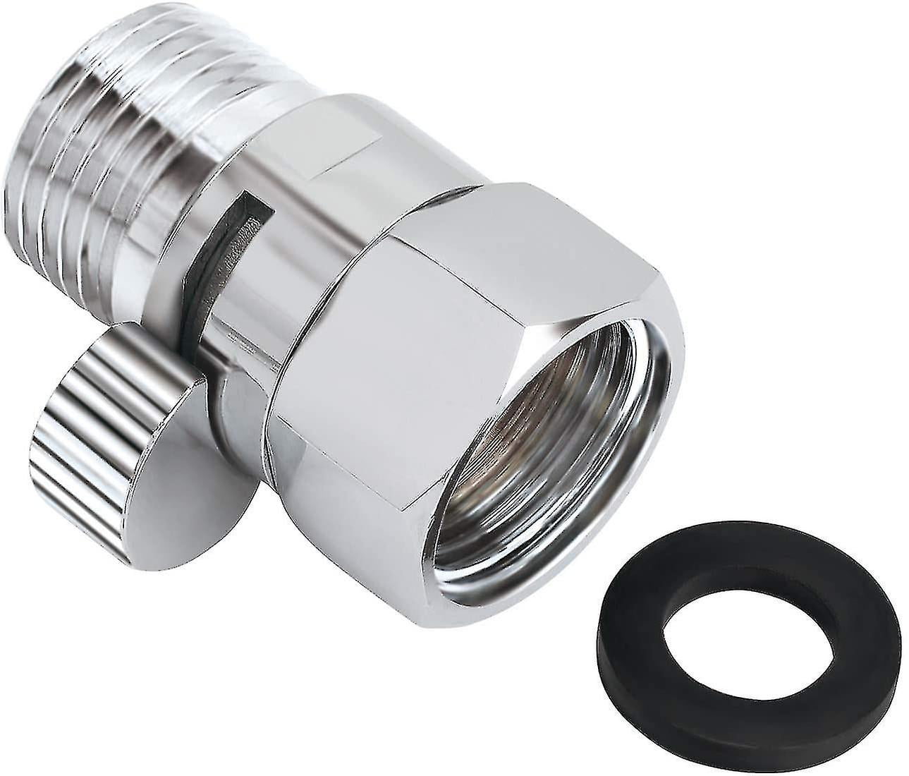 Shower Head Stop Valve Flow Control Stop Valve Brass Faucet Flow Rate ...