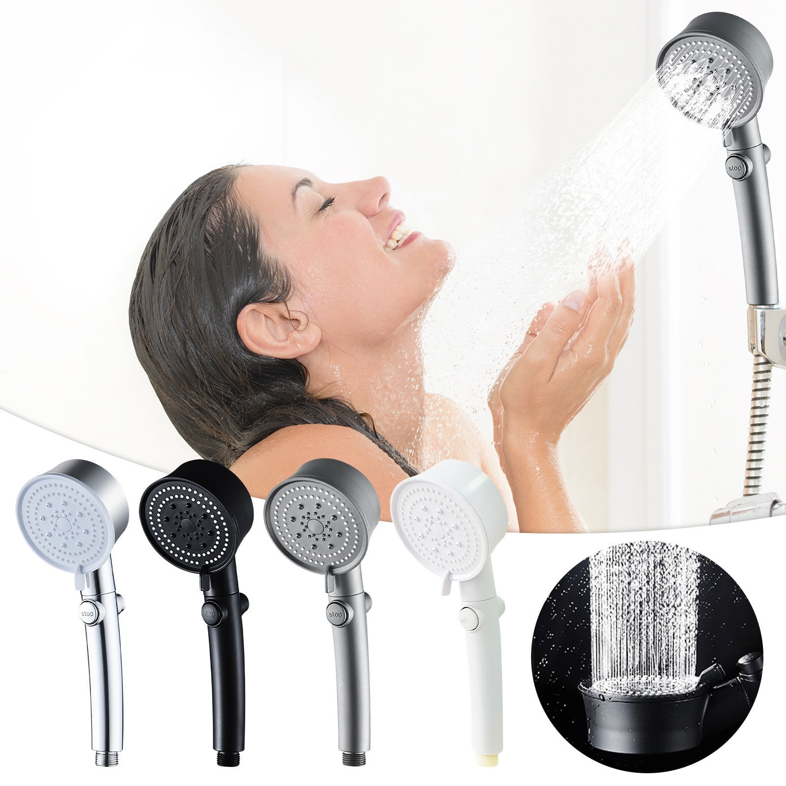 Shower Head with Handheld, CXALSSY Shower Head, High Pressure Shower ...