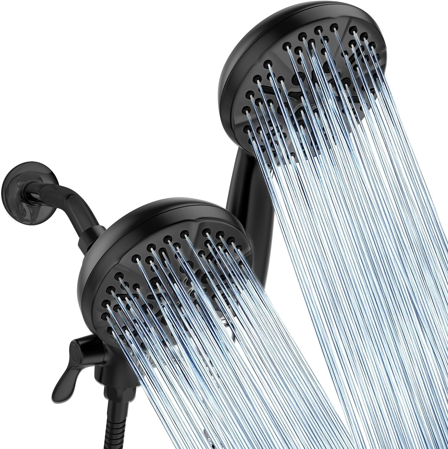 Shower Head with Handheld Spray Combo, High Pressure 24-Setting Rain ...