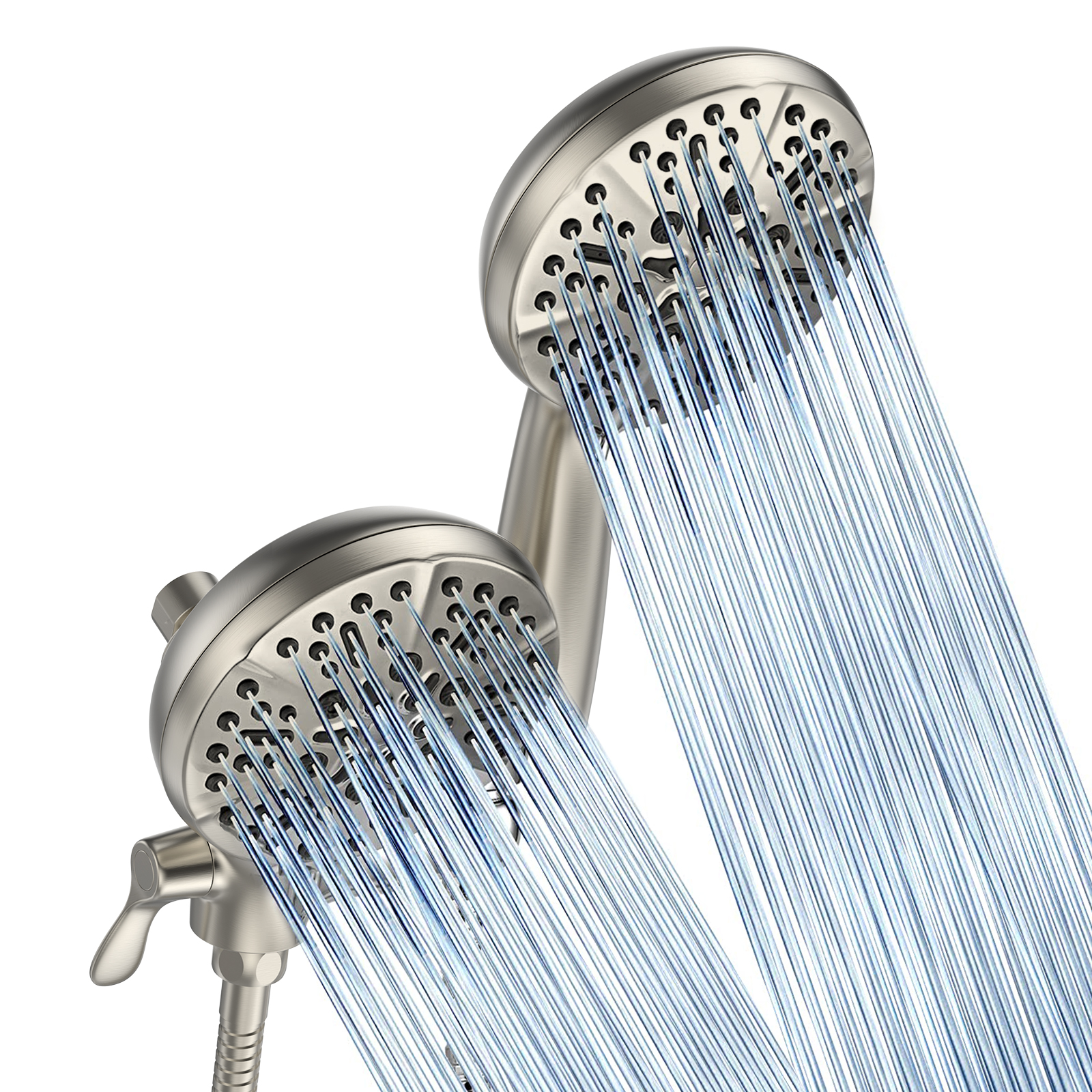Shower Head with Handheld Spray Combo, High Pressure 24-Setting Rain ...
