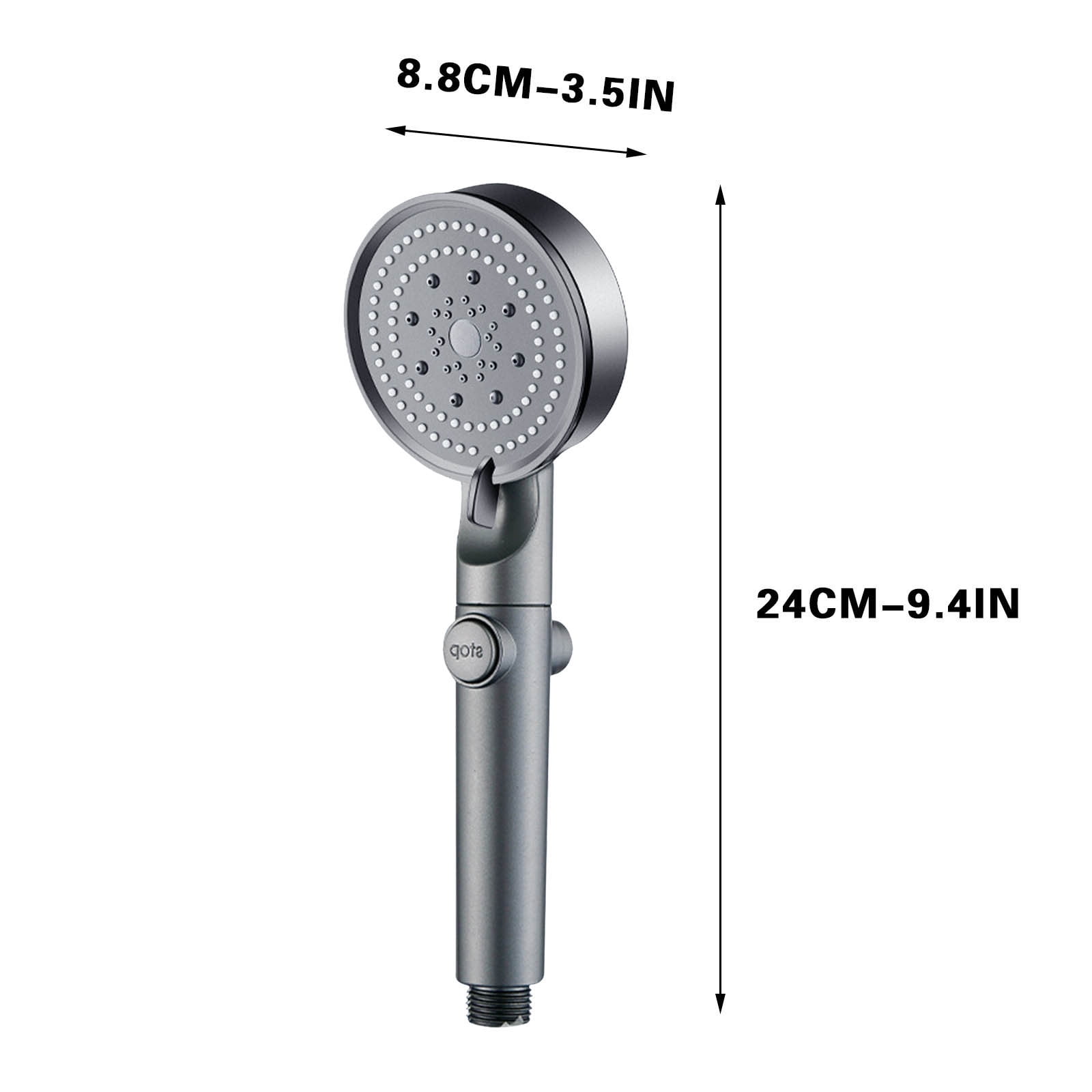 Shower Heads 5-Speed Booster Shower Home Shower Booster Sprayer ...