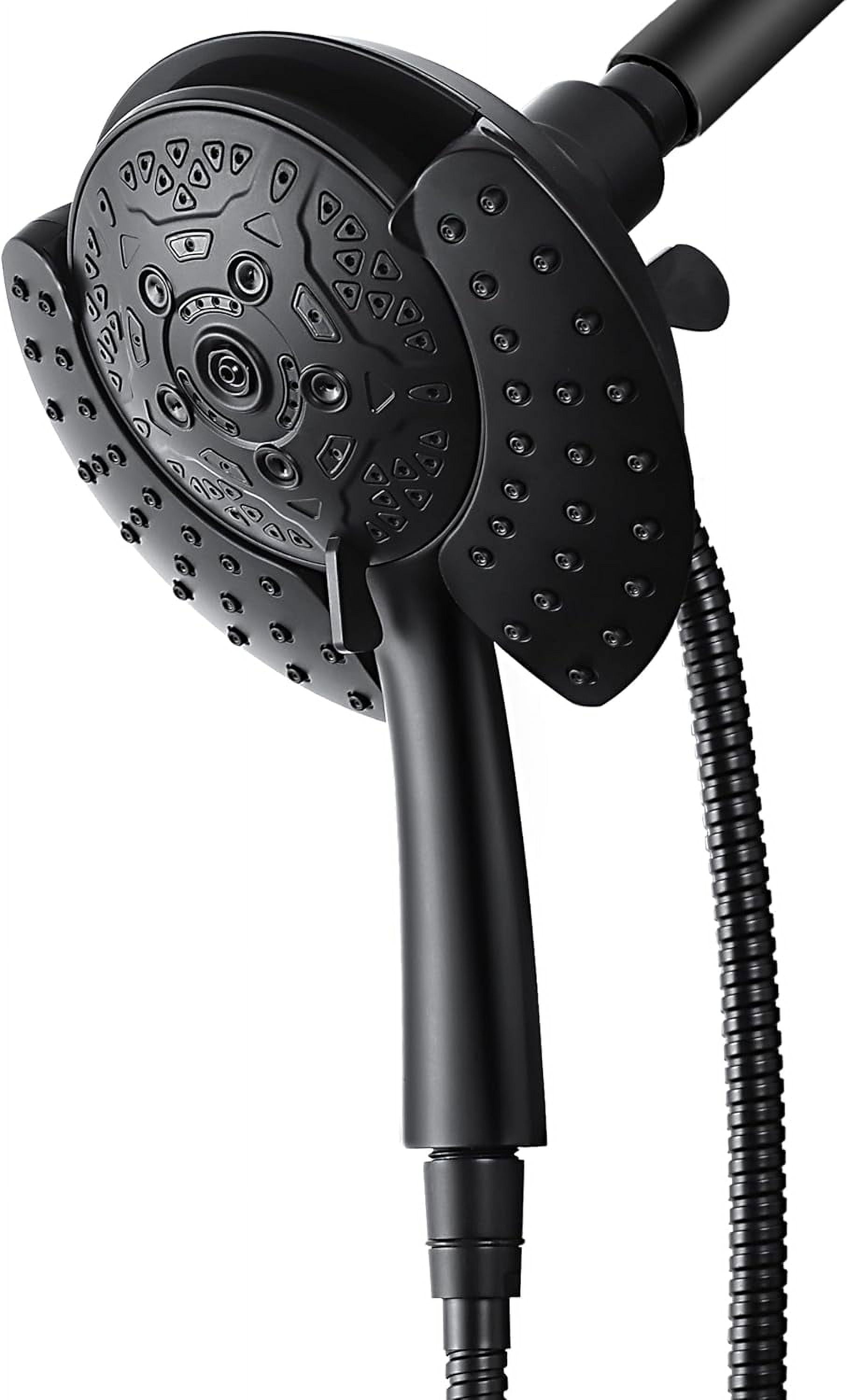 KESTE High Pressure Rain Shower Head with Handheld Spray Combo: 2-in-1 ...