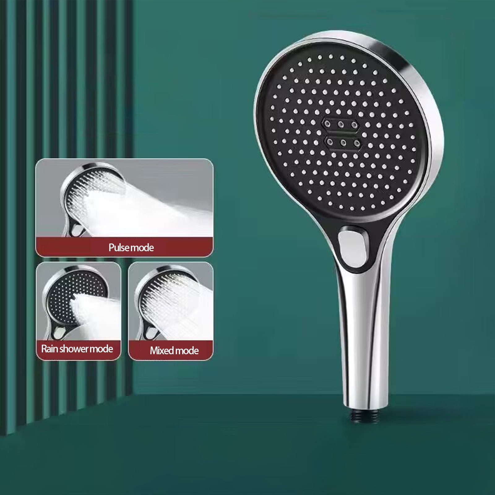 Shower High Pressure Handheld Showerhead Hard Water High Pressure 3