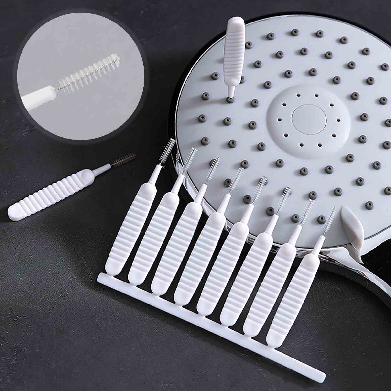 Shower Hole Cleaning Brushes,Multi-Slot Nozzle Set,Stainless Steel ...