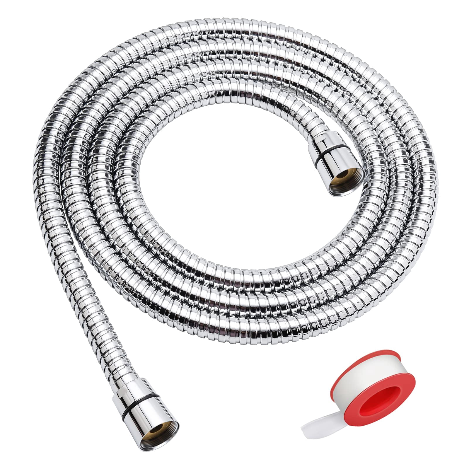 Shower Hose, 79 Inches Extra Long Stainless Steel Handheld Shower Head ...