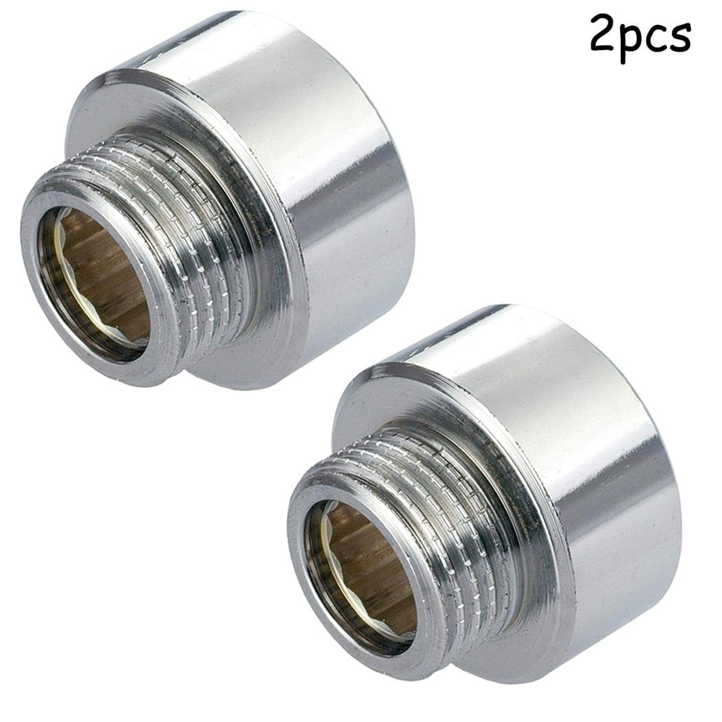 Shower Hose / Head Adaptor 3/4" Female To 1/2" Male BSP Chrome Reducer ...