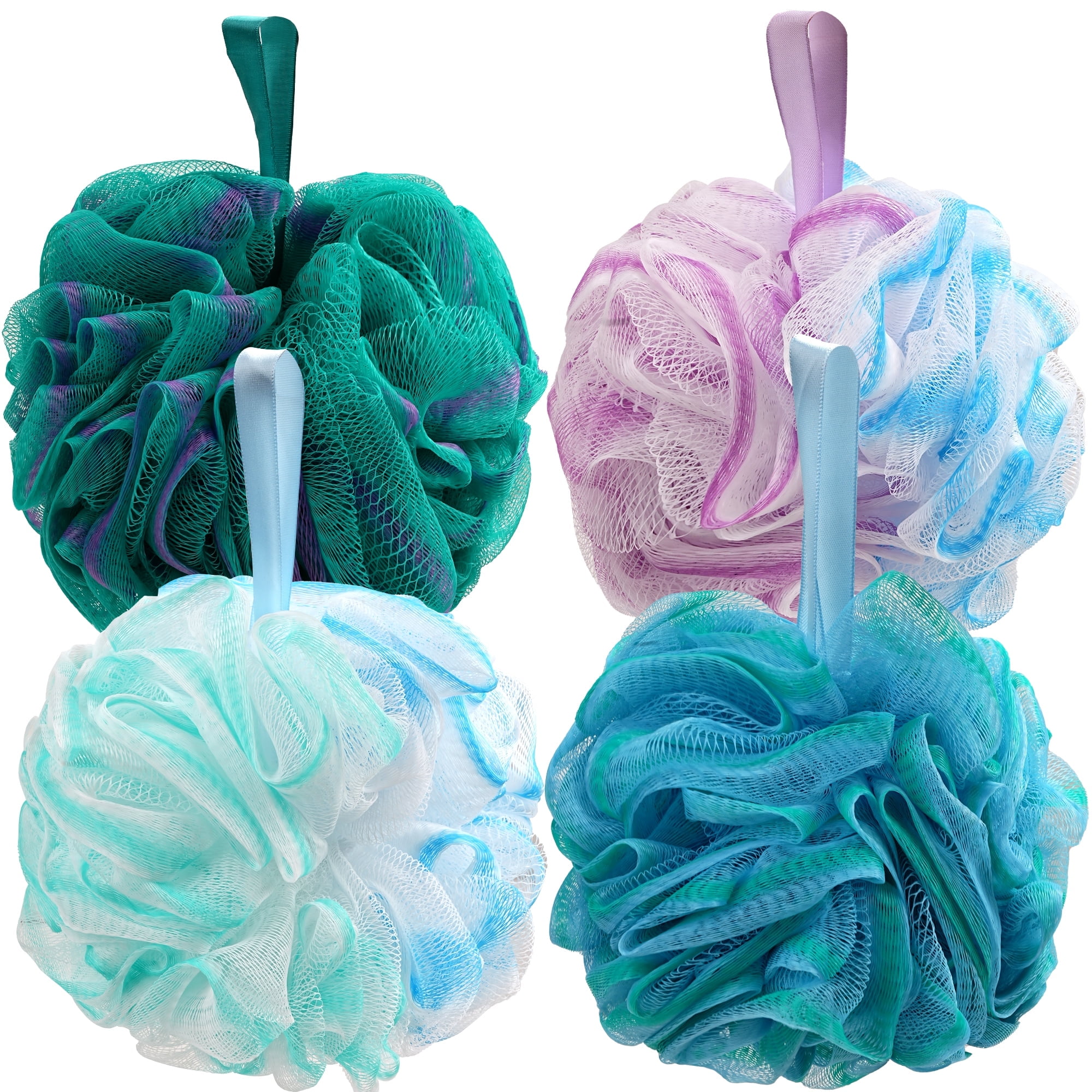 Shower Loofah Bath Sponge 75g/Piece, Exfoliating Bath Sponge Body ...