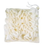 Shower Loofah with Soap Holder Natural Fiber for Rich Bubbles Back ...