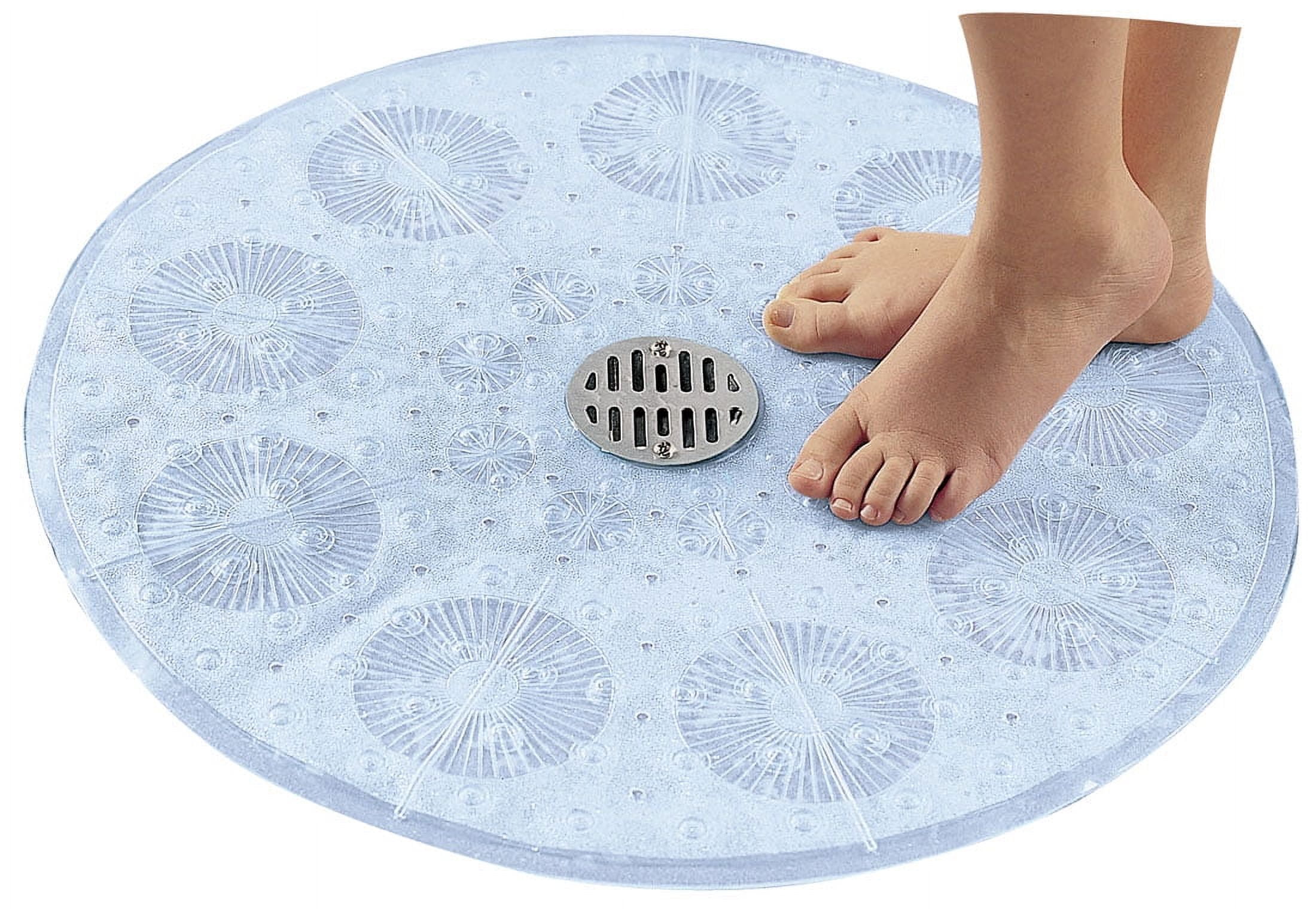 Shower Mat Clear, 23" Diameter - Walmart.com
