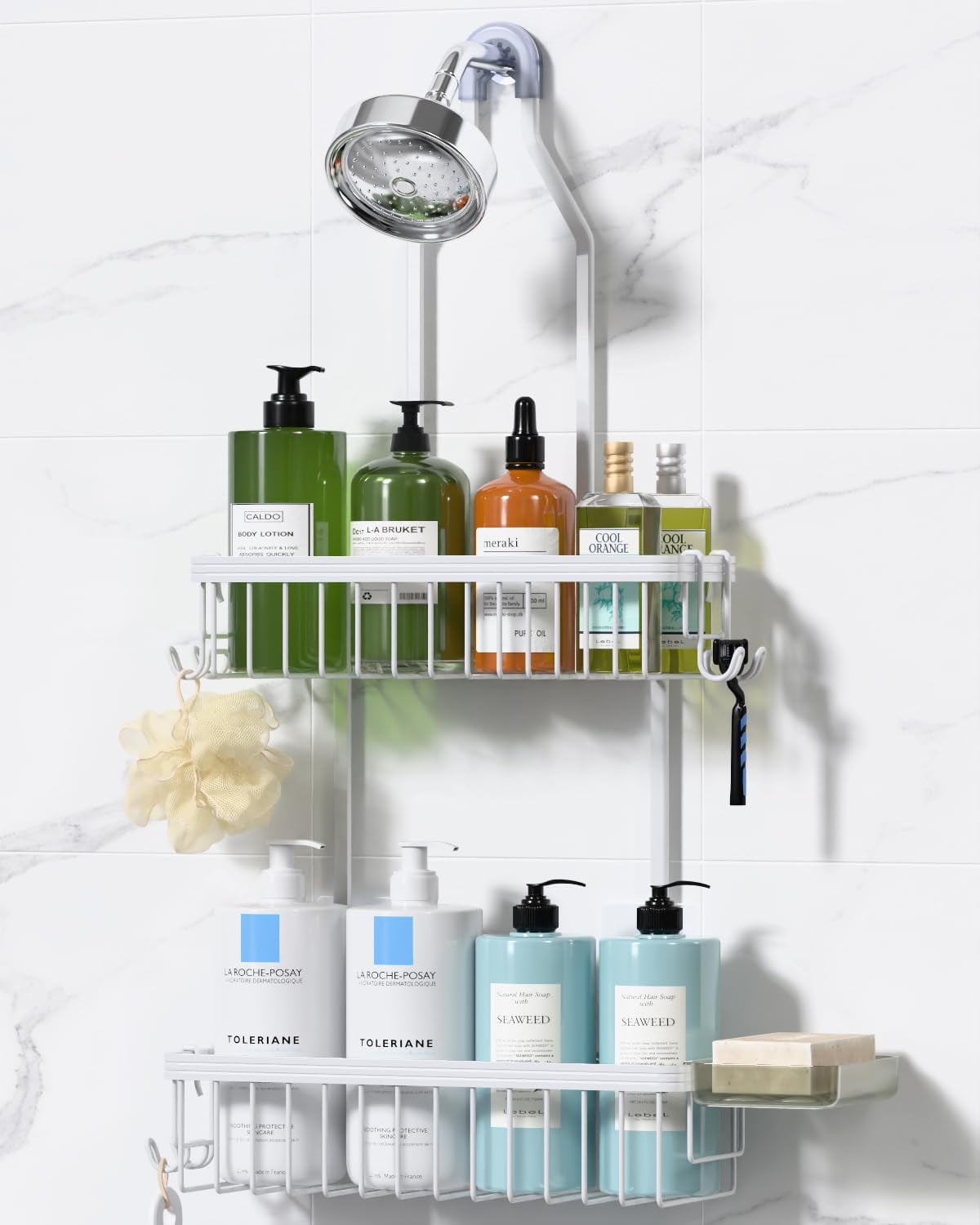 Shower , Never Rust Shower Organizer , Shower Racks for Inside Shower ...