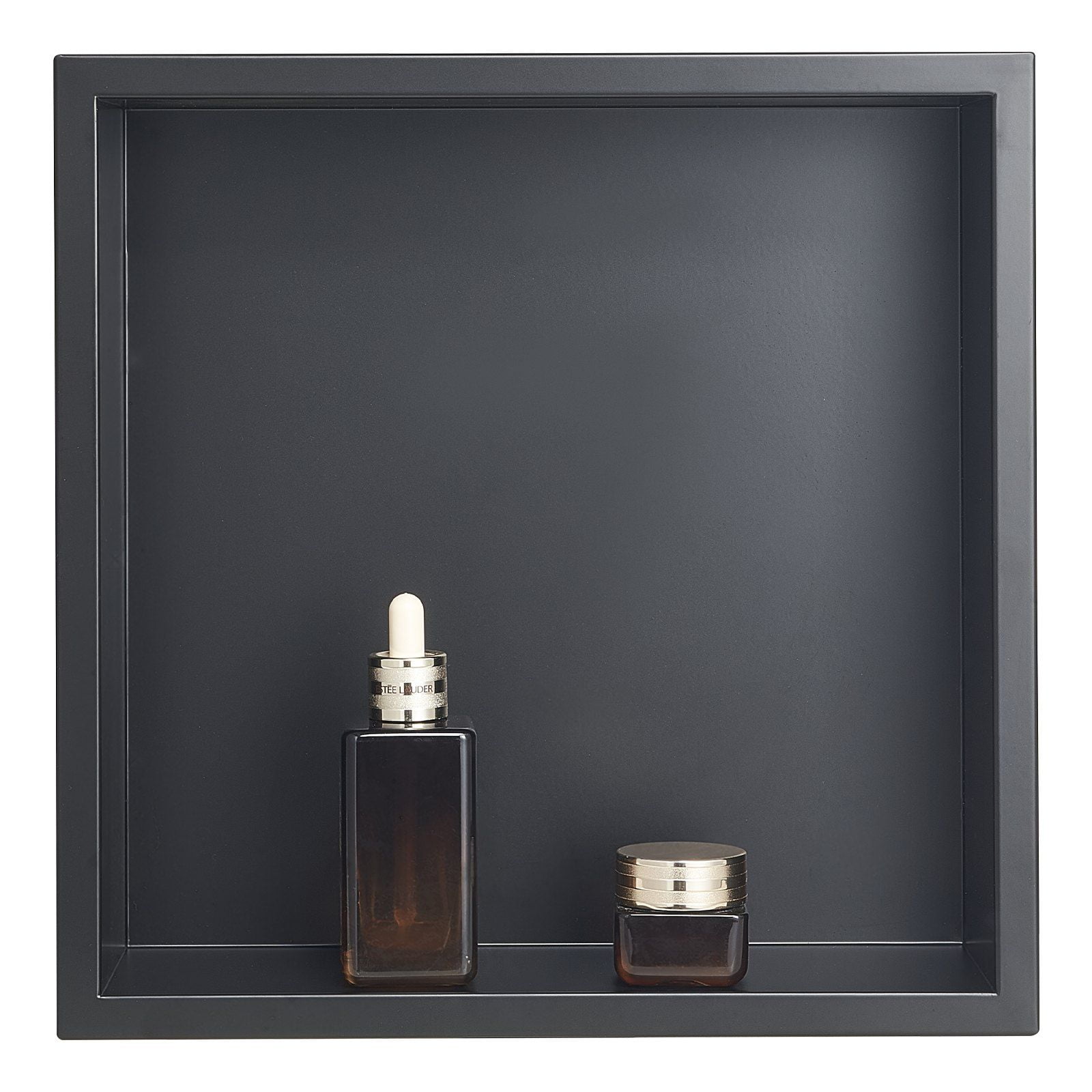 Shower Niche 13x13x4 Inch, Recessed Wall Shelf, Stainless Steel Black ...