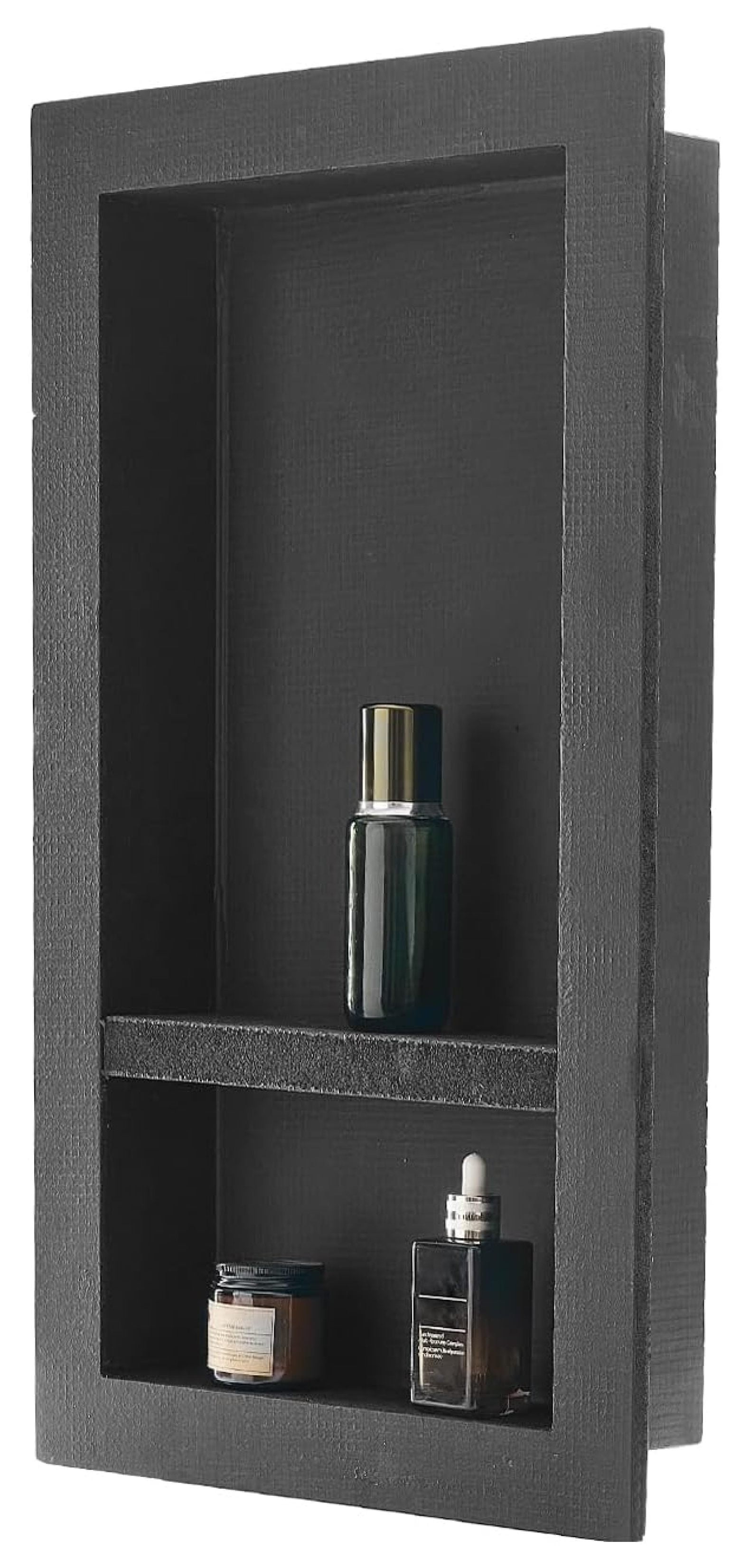 Shower Niche, 16 x 28 x 4 inch Recessed Wall Niche with Movable Divider ...