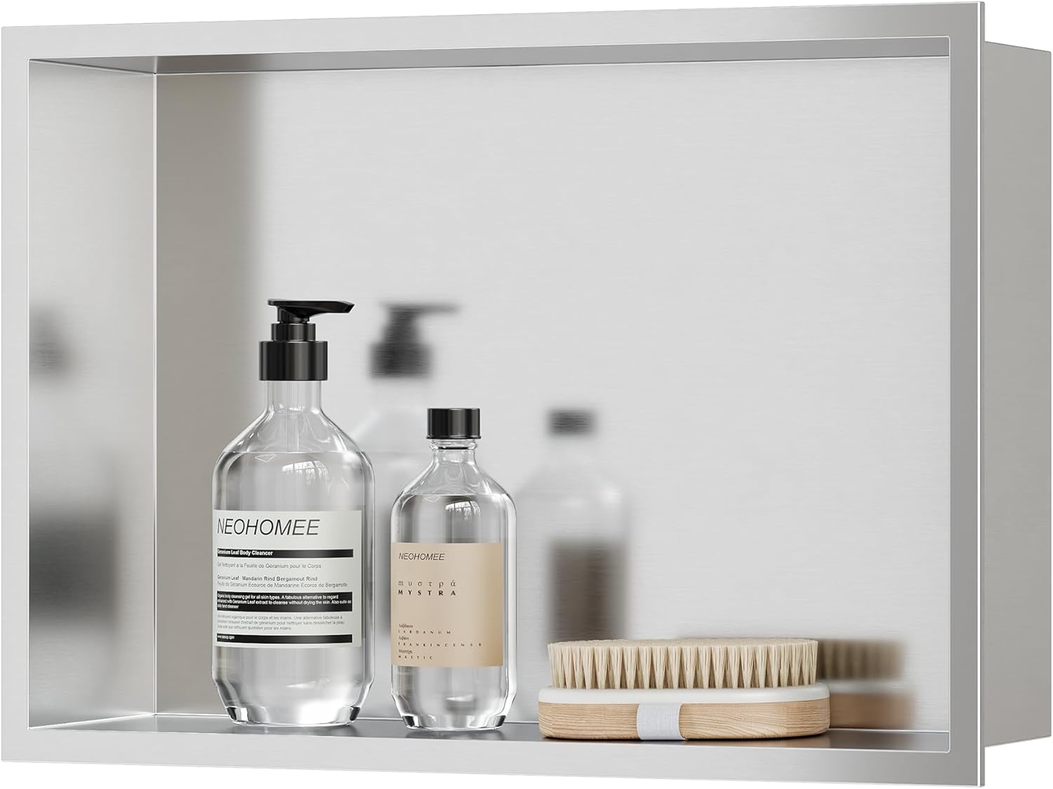 Shower Niche Insert Bathroom Storage Shower Shelf Stainless Steel ...