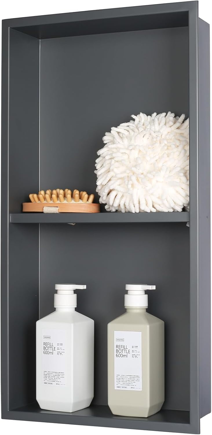 Shower Niche Insert Tile Ready,Niche Boxes for Shampoo Storage,in Wall ...