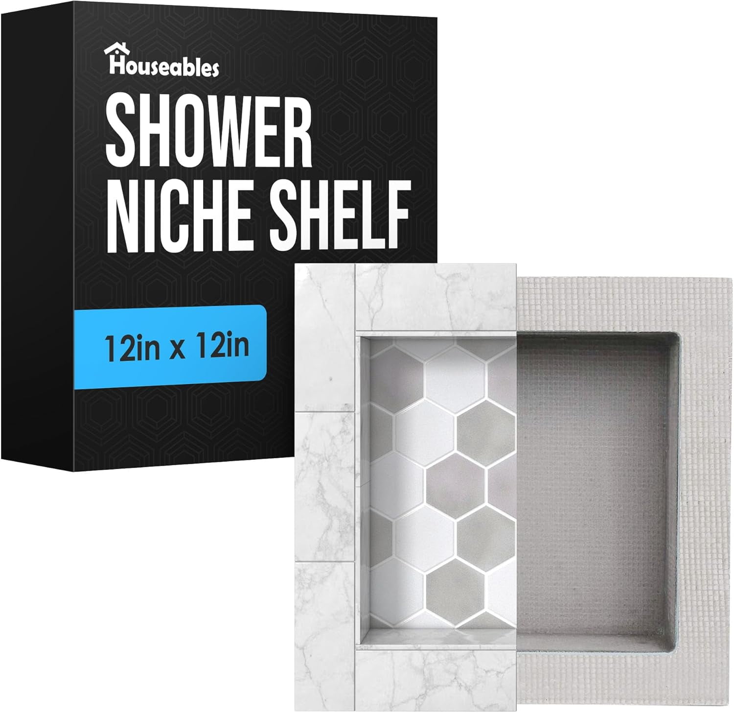 Shower Niche, Shower Insert, Bathroom Niche, 12x12 Inch, Tile Ready ...