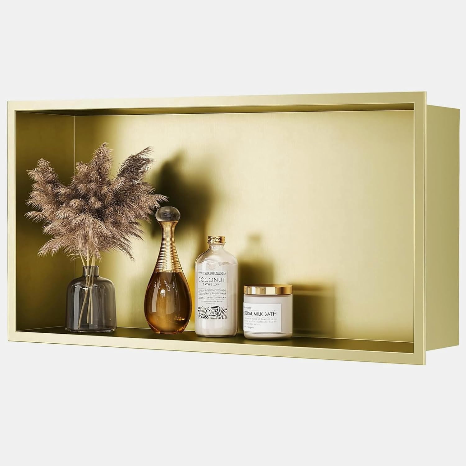 Shower Niche Stainless Niche NO Tile Needed Recessed Shower Shelf for ...