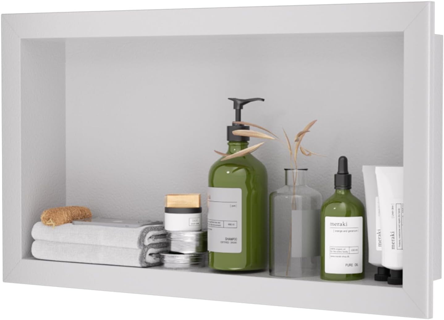 Shower Niches Shelf for Bathroom Organizer - Recessed Shower Niche with ...