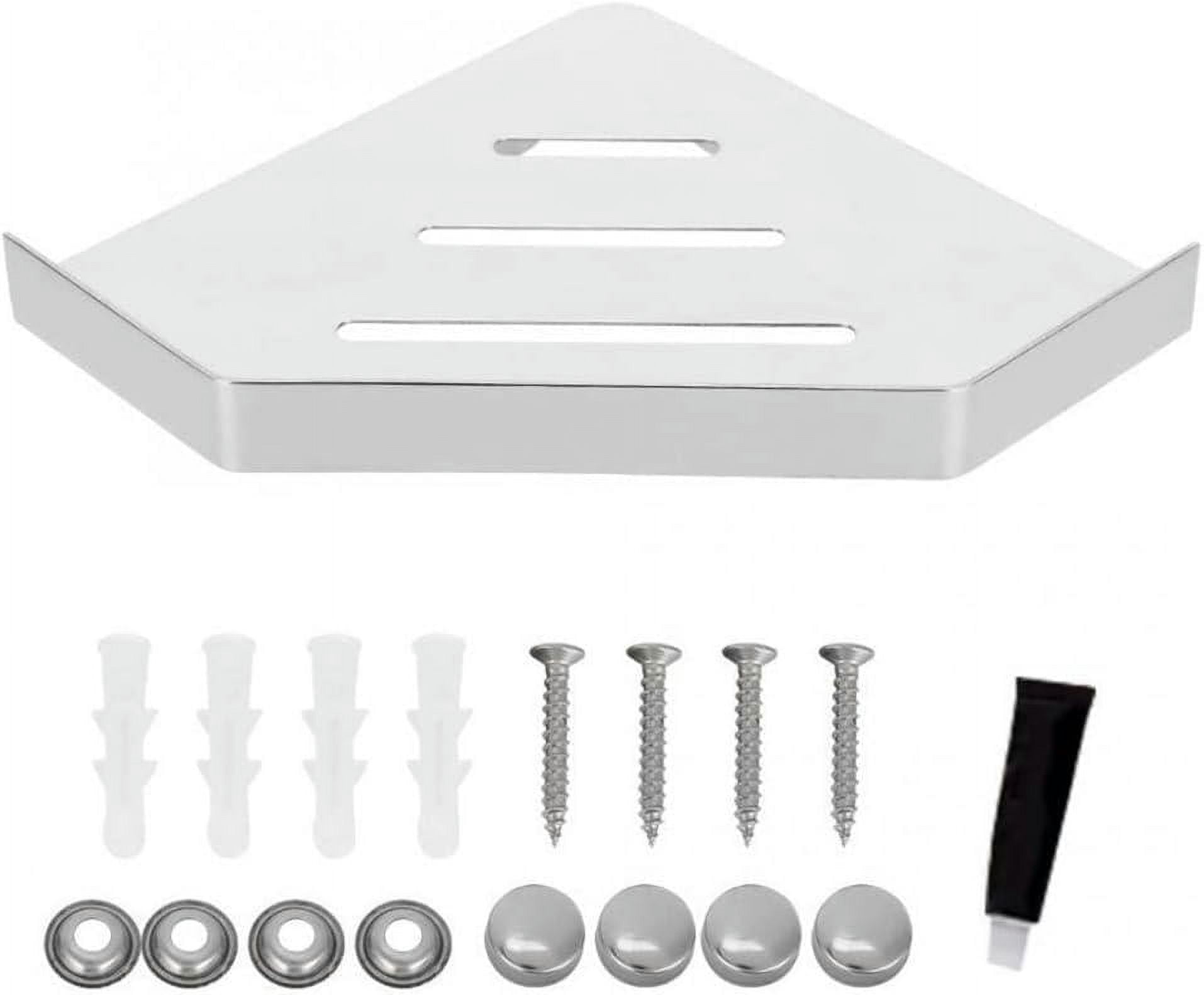 Shower Organizer Corner Shower Caddy Bathroom Shelves, Bathroom Wall ...