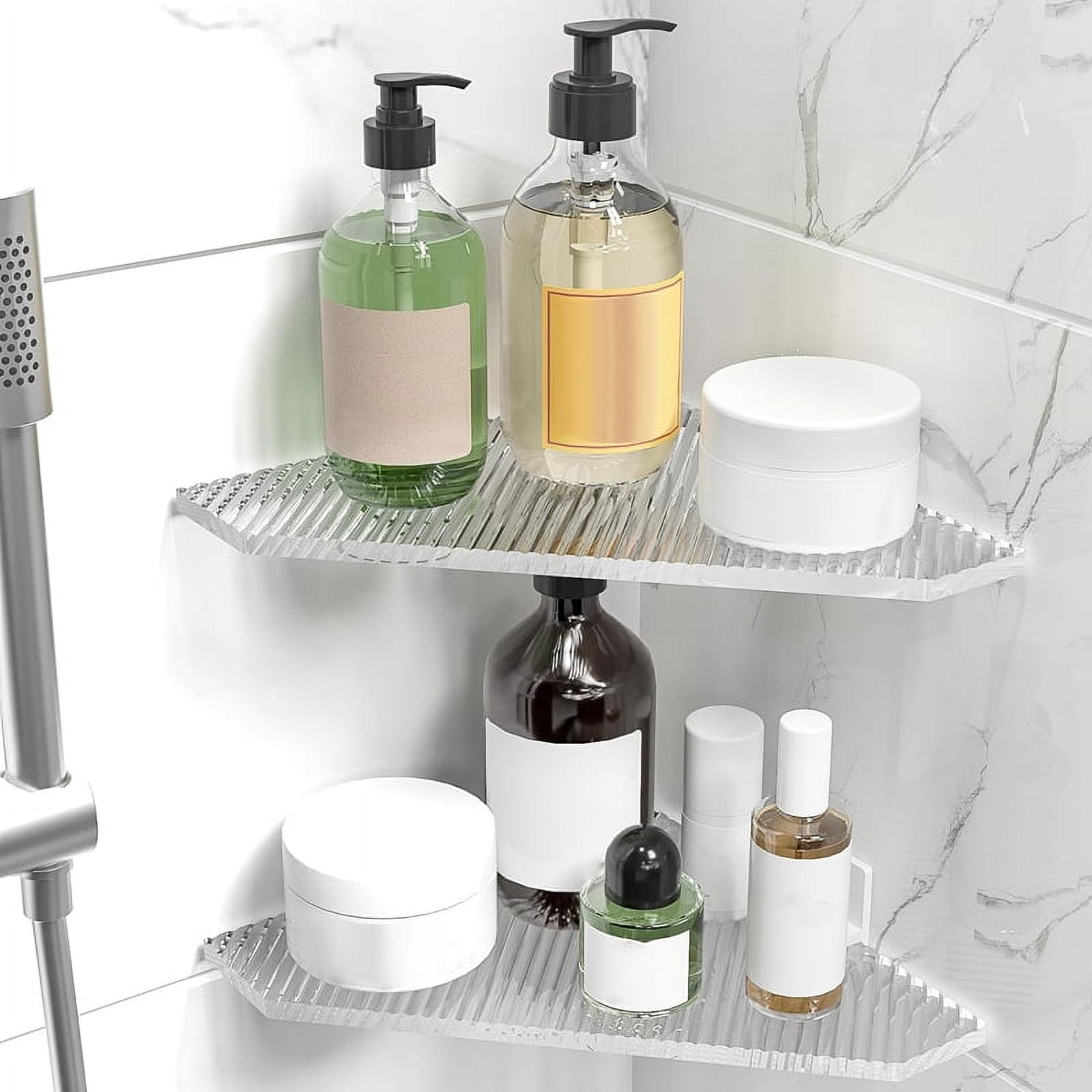 Shower Organizer Corner Shower ,Acrylic Shower Shower Shelf Corner ...