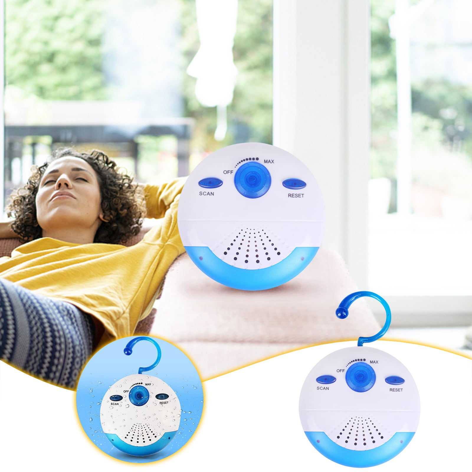 Shower Radio under $5! Xqxayjr Shower Radio Portable, AM FM Radio ...