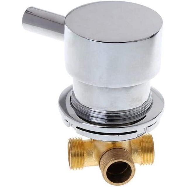 Shower Room Mixer Hot Water Cold Water Mixing Valve Mixer Outlet Faucet ...