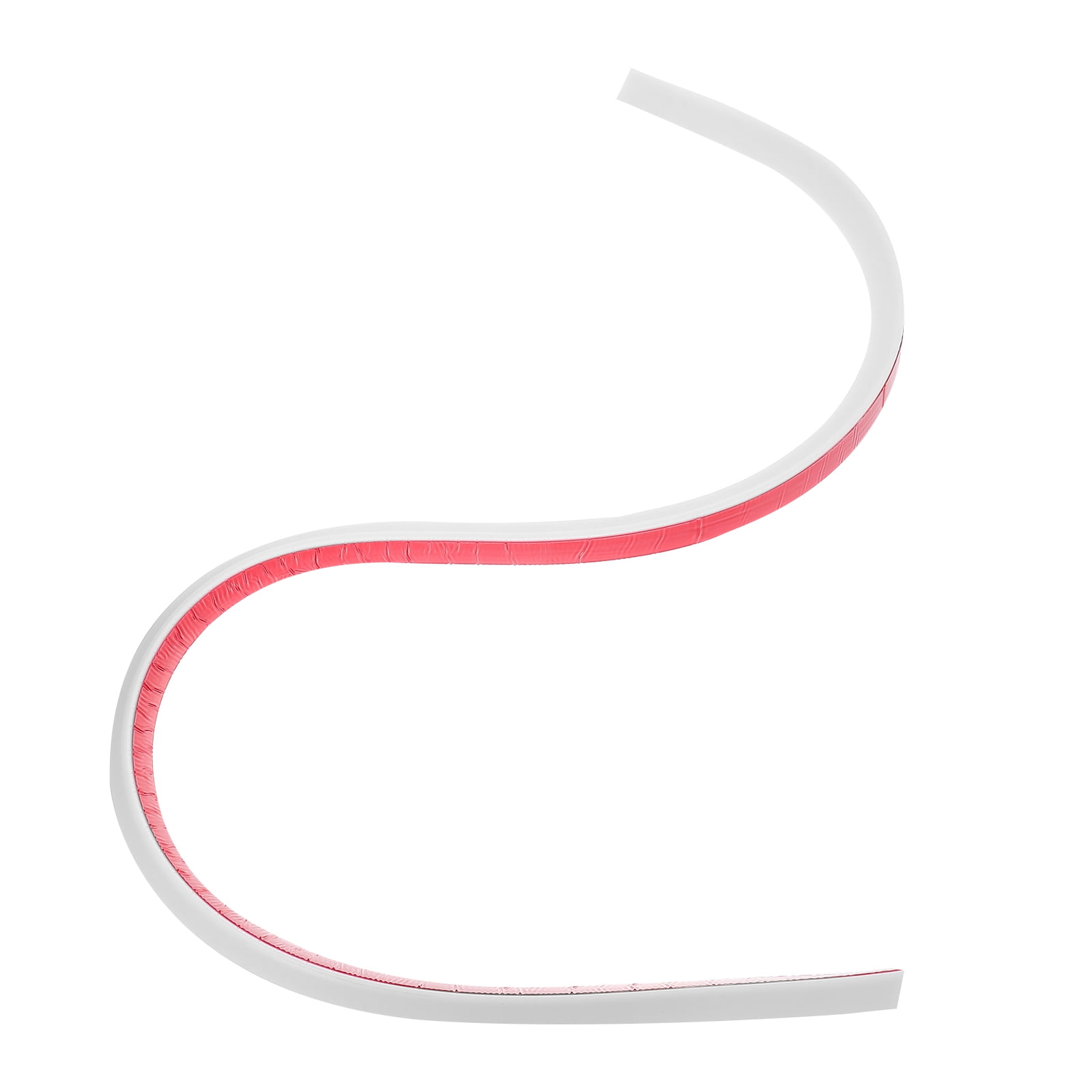 Shower Room Waterproof Strip Tub Splash Guard Sealing Strip Tpe White ...