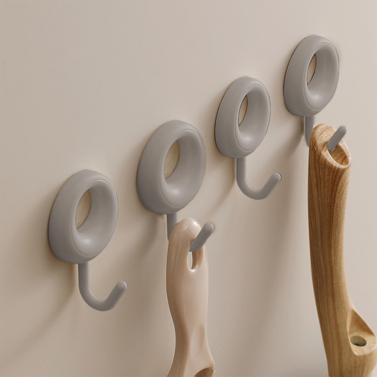 Shower Rotating Hooks for Inside Shower Reusable Waterproof Hooks - 4 ...