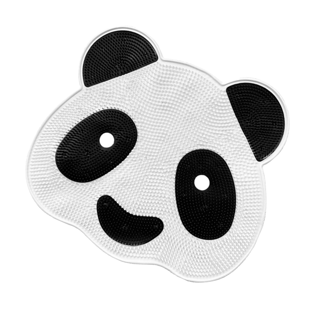 Shower Scrubber Foot Back Scrubber Cartoon Panda Shower Floor Foot ...