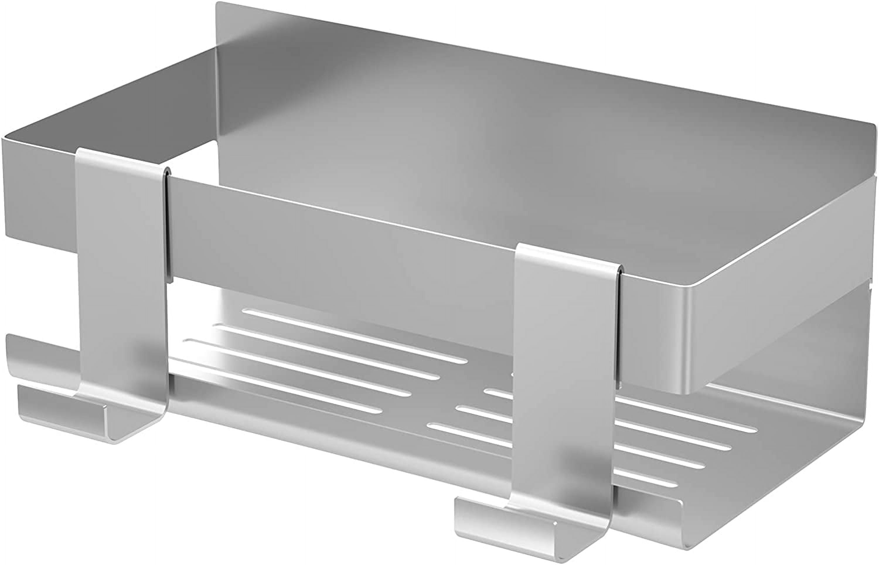 Shower Shelf No Drilling - Brushed Stainless Steel Shower Basket ...
