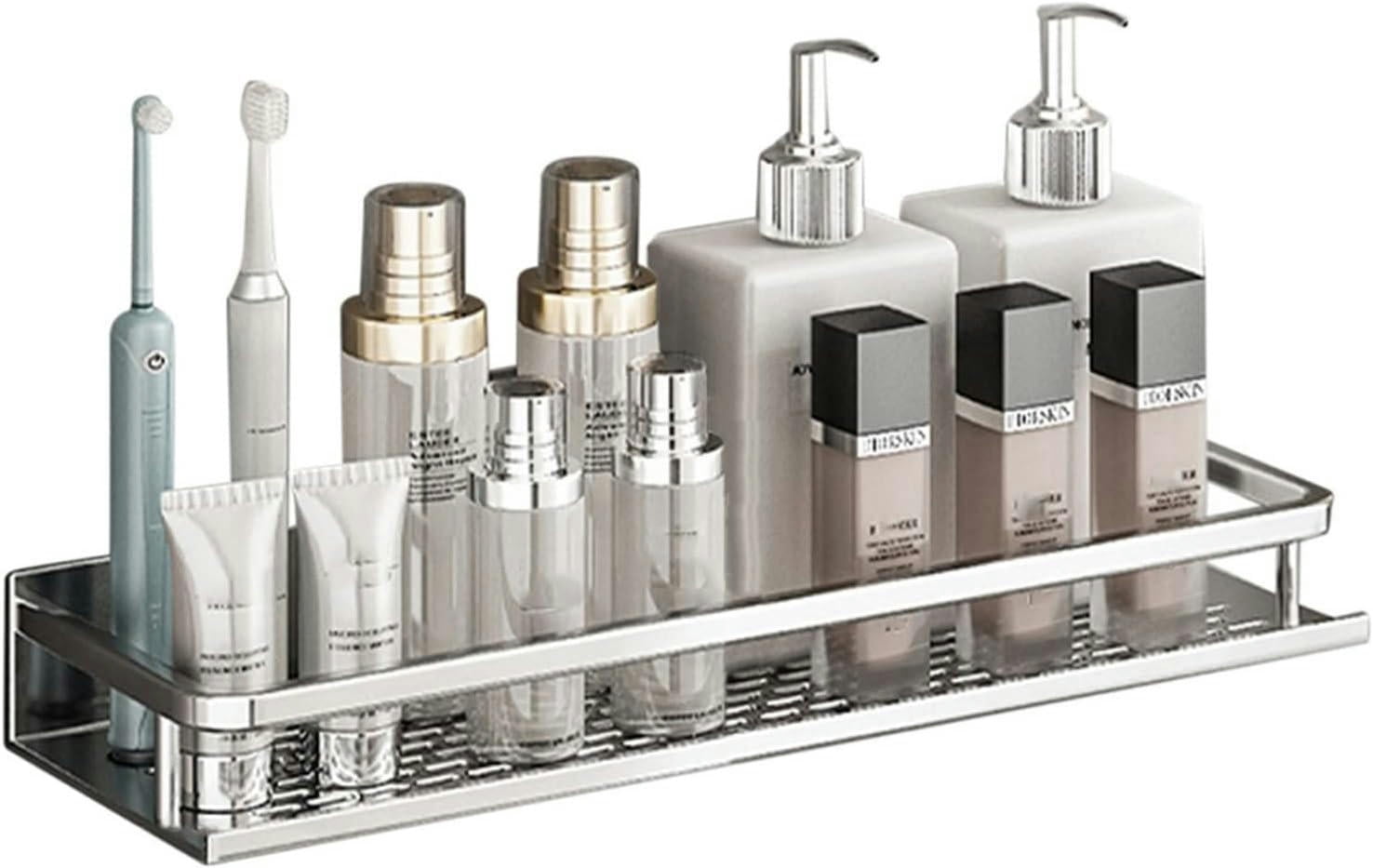 Shower Shelves Bathroom Shelves No Drilling Shower Caddy Anti Rust ...