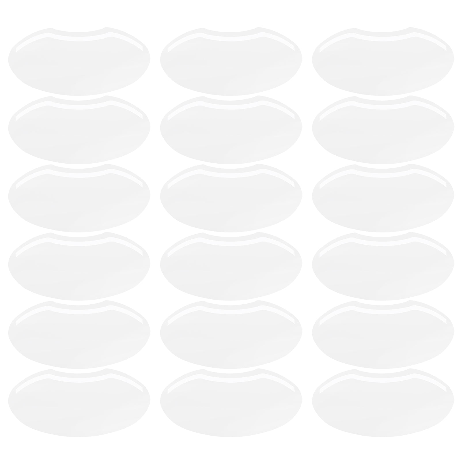 Shower Shield 100Pcs Transparent Eye Guard Haircut Facial Shield ...