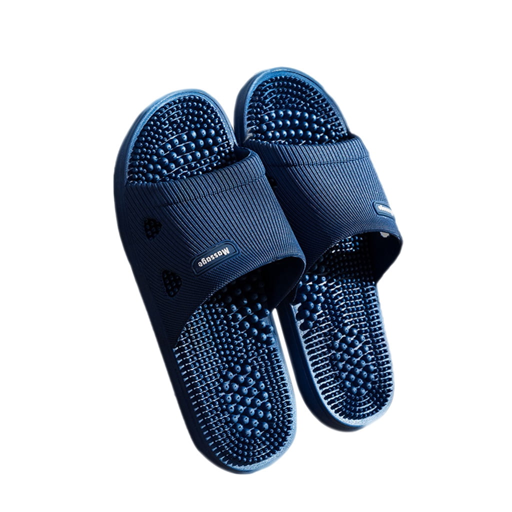 Shower Shoes House Slippers for Women Men Open Toe Acupressure ...