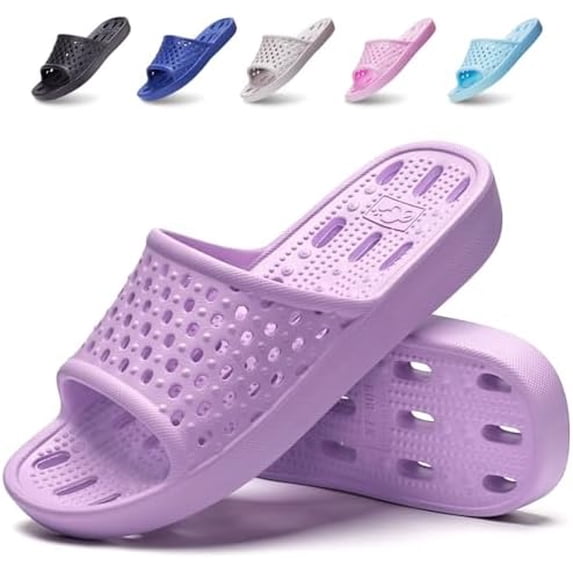 Shower Shoes Men Quick Drying Women Shower Sandals Non-Slip Comfortable ...