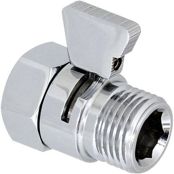 Shower Shut-Off Valve Connector - Flow Regulator, For Spray Gun, Quick ...