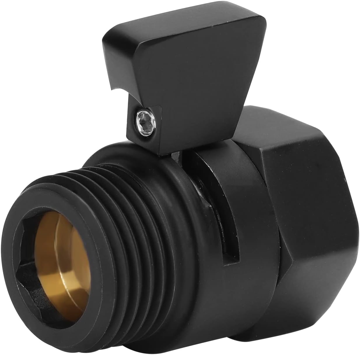 Shower Shut Off Valve G1/2" Standard Connection Brass Water Flow ...